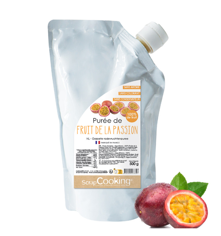 Purée de fruit de la Passion pasteurisée - ScrapCooking®