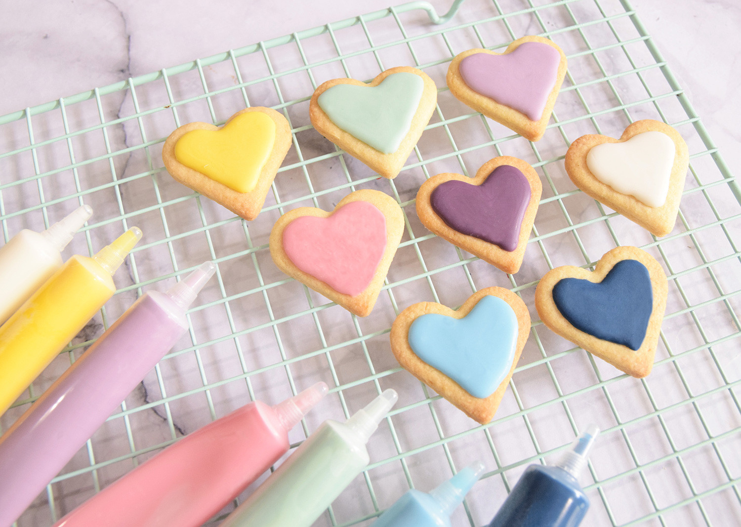 Box of 10 Choco Pens Ready to use colour icing - ScrapCooking