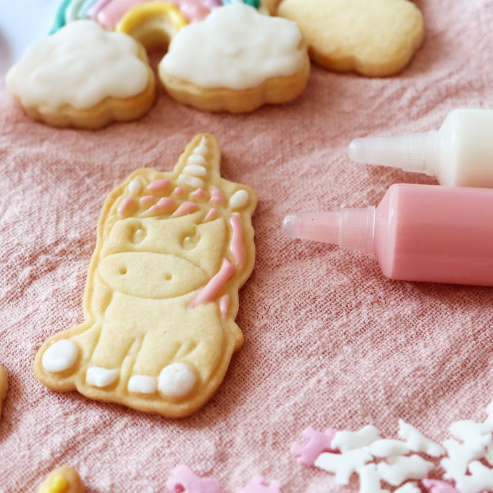 Unicorn Pusher Cookie Cutter | 2 Ejector Cutters - ScrapCooking