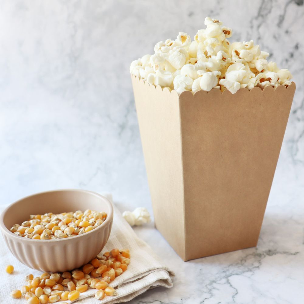 Recyclable Cardboard Disposable Popcorn Cup - ScrapCooking