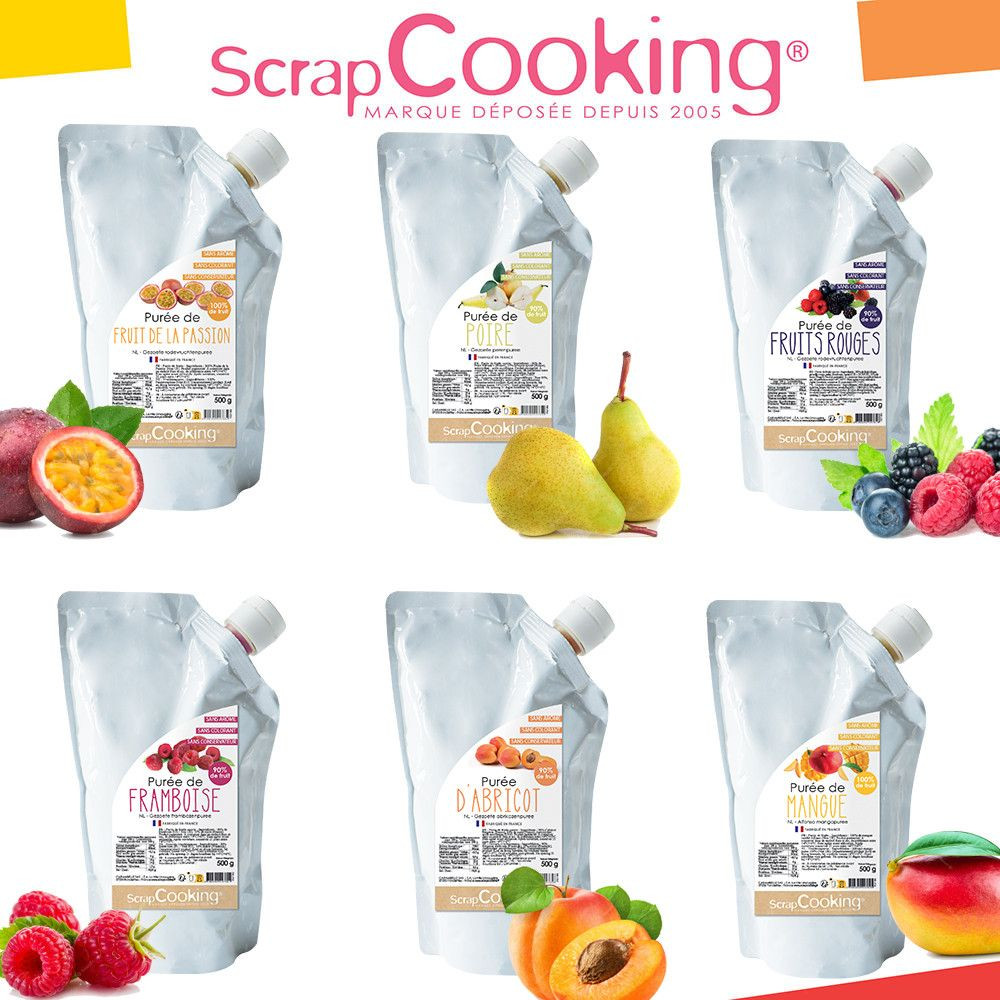 Purée de fruit de la Passion pasteurisée - ScrapCooking®