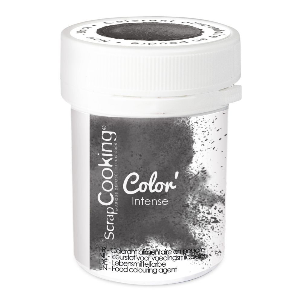 Black powdered food colouring | Intense colour for baking